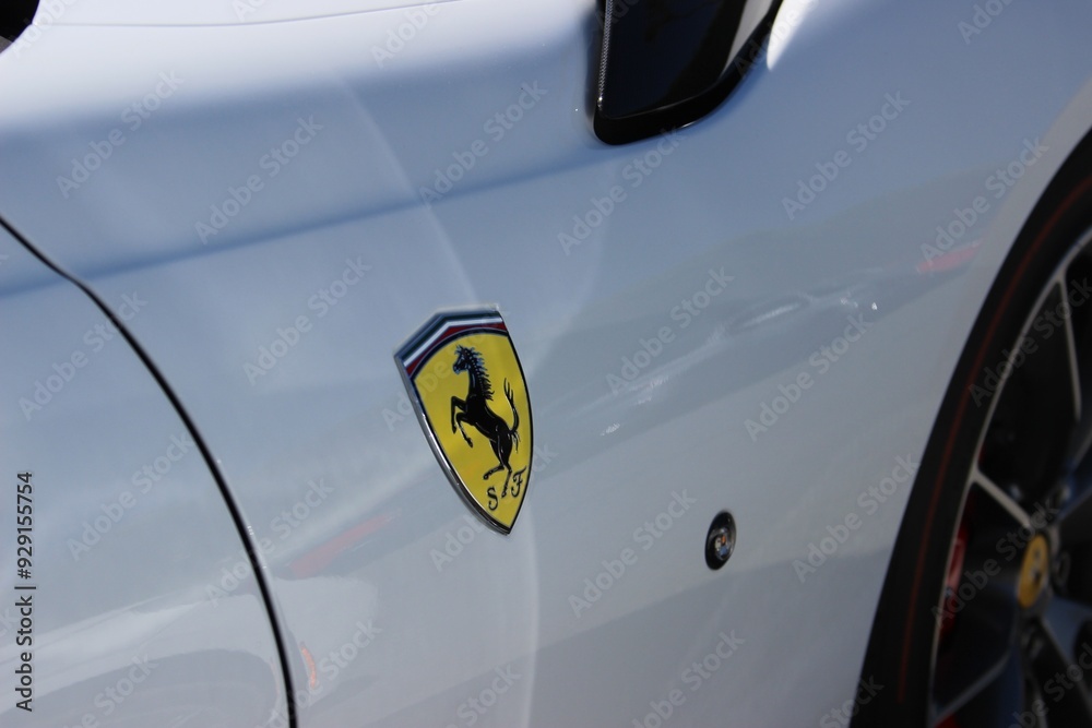 Ferrari 812 Competizione Sports Car / High-Performance Italian Supercar ...
