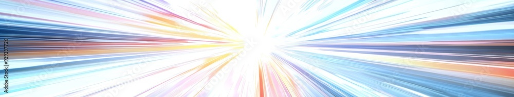 Dynamic anime-style Experience: Engulfed in the Energetic Speed Lines ...