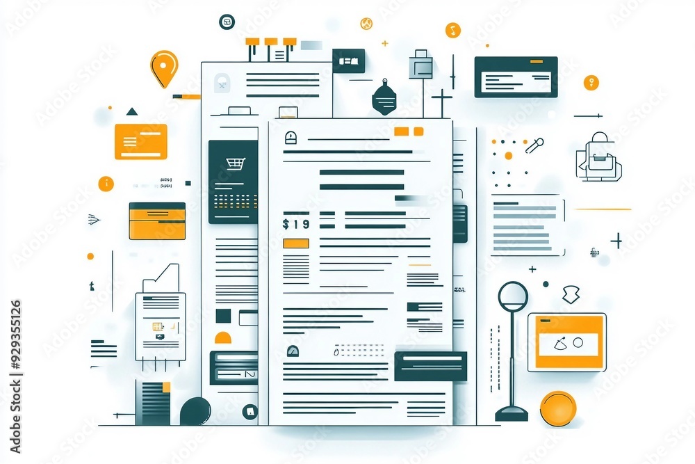 Receipt Page Concept , Transaction Records, Invoice Management, Payment ...