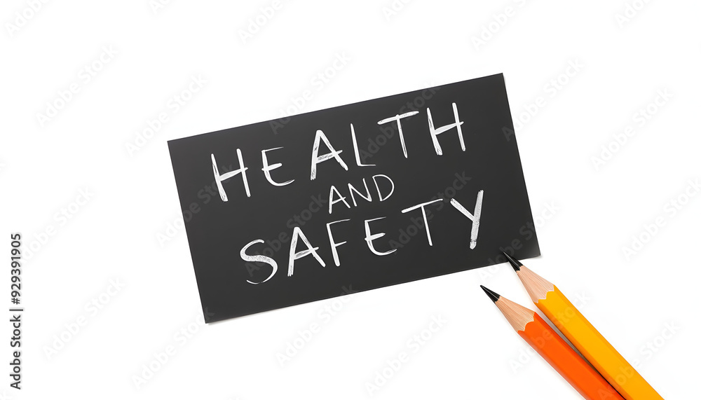 Writing note showing Health And Safety. Business photo showcasing being ...