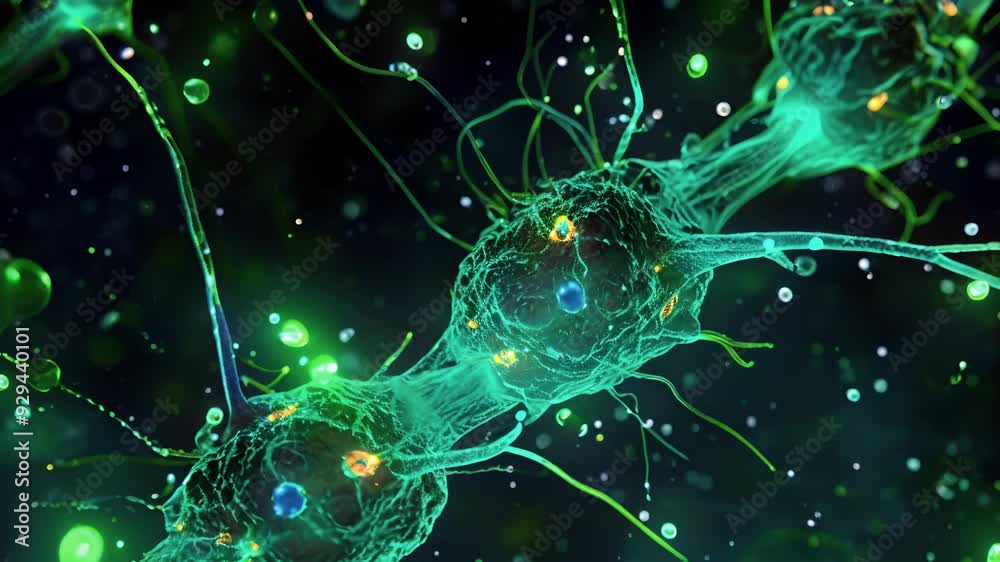 A confocal microscopy image revealing the location of ligandgated ion ...