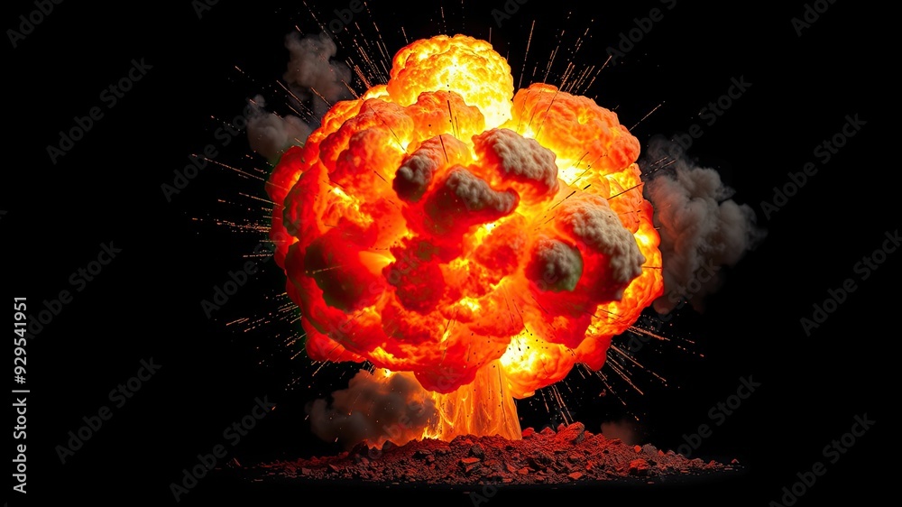 Fire in the fireplace, explosion wallpaper, fire explosion wallpaper ...