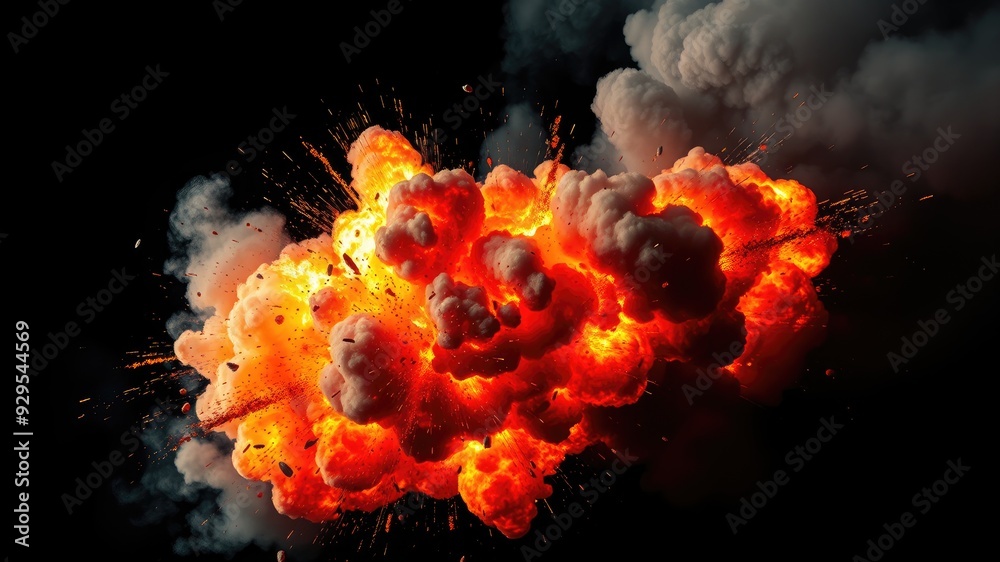 Fire in the fireplace, explosion wallpaper, fire explosion wallpaper ...
