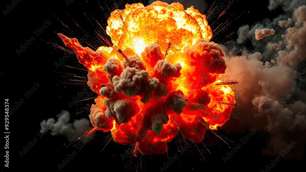 Fire in the fireplace, explosion wallpaper, fire explosion wallpaper ...