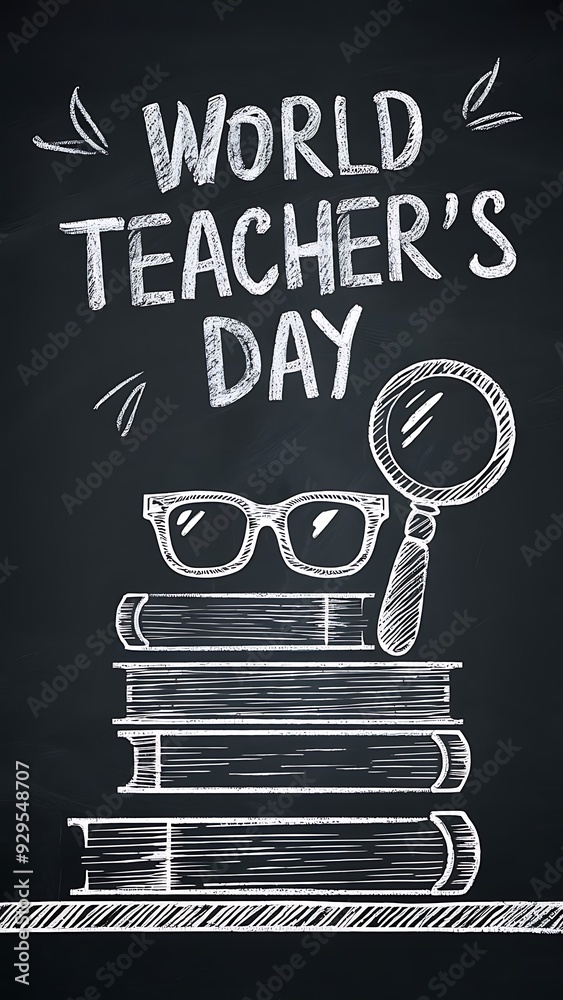 teacher day, Post. World teacher day, Poster, World teacher day Banner ...
