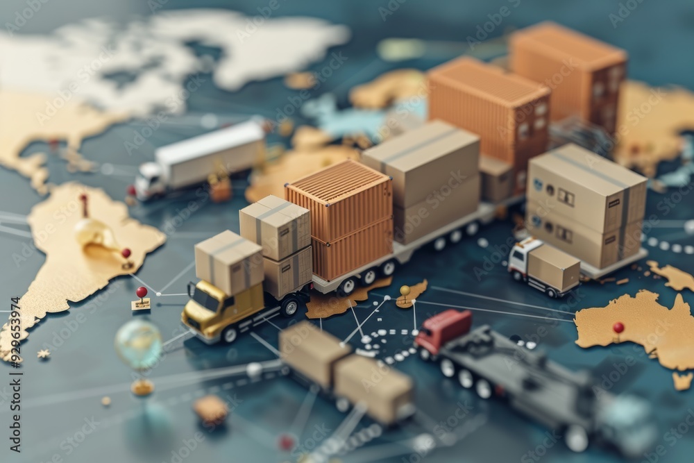 Global Supply Chain Diagram showing Key Regulatory Zones for ...