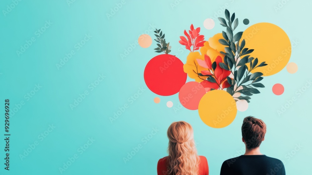 A group of people discussing options and debating the pros and cons of ...