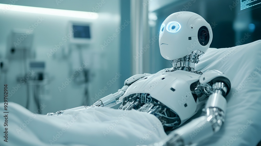Medical technology, doctor use AI robots for diagnosis, care, and ...