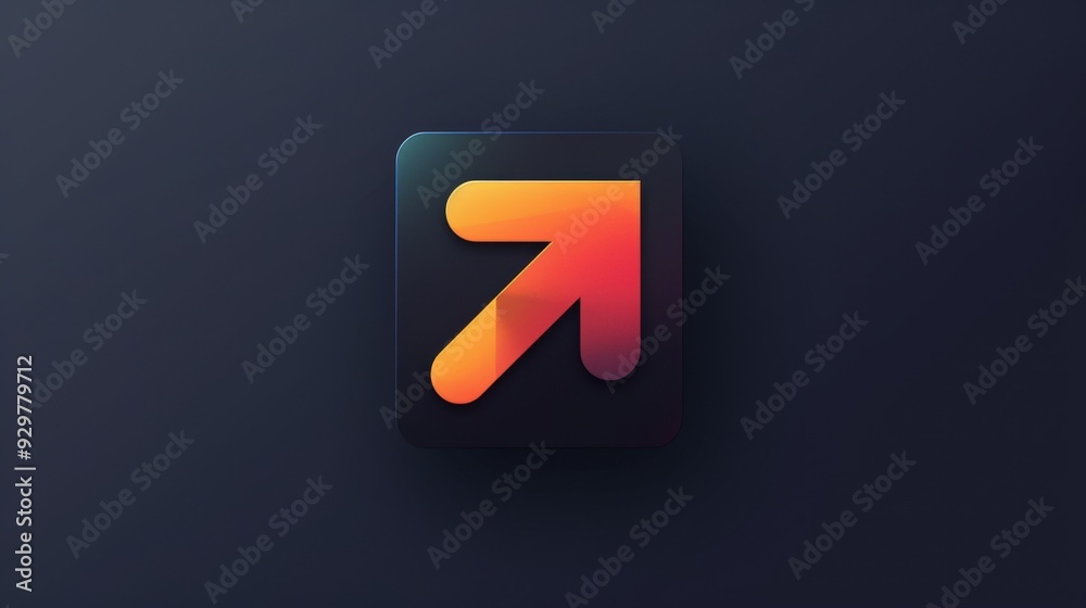 Design an arrow icon for a navigation app. What design features ensure ...