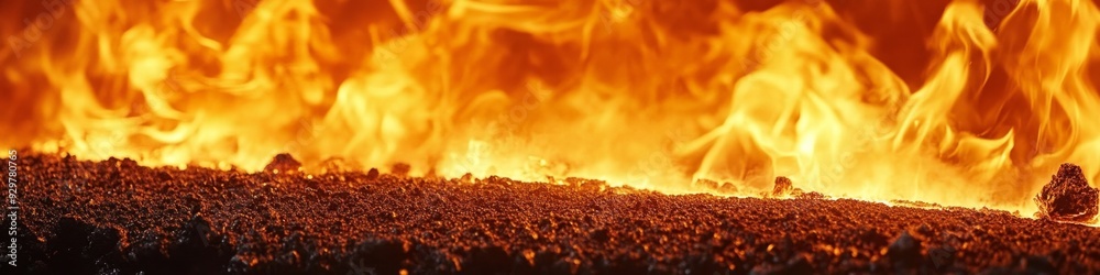 Infernal Foundry: Fiery Hellscape of Molten Steel Production in ...