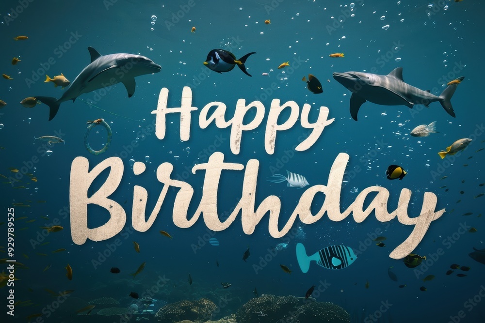 Underwater Collage: A cool collage with photos of underwater-themed ...