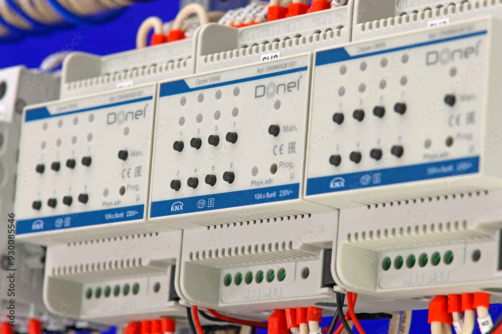 Relay modules from Donel for lighting control using the KNX protocol ...