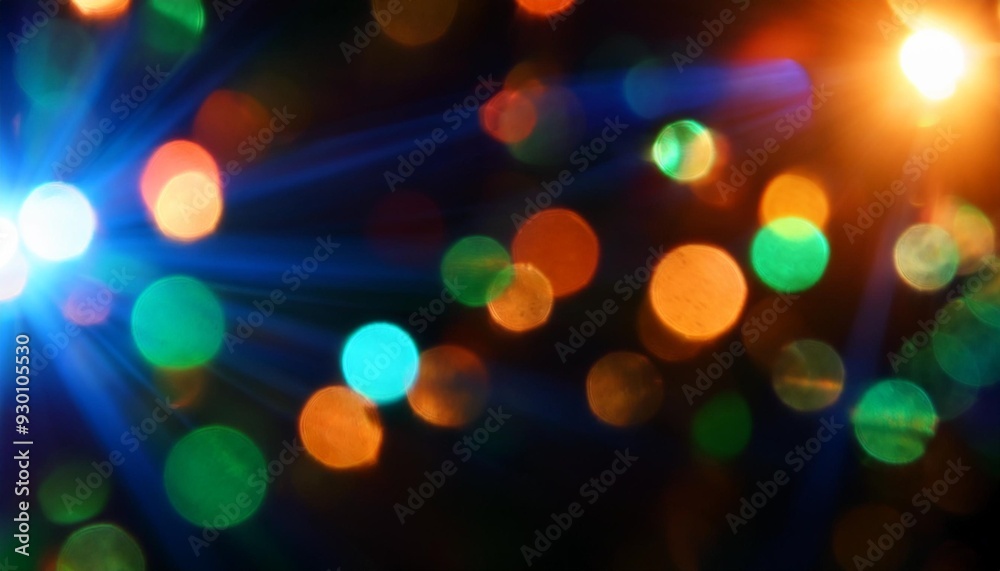 lens flare overlay blur colorful glow optical glare leak party ...