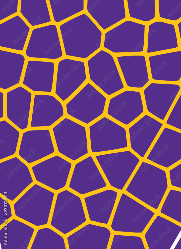 Voronoi diagram geometric tile texture, background, stone texture ...