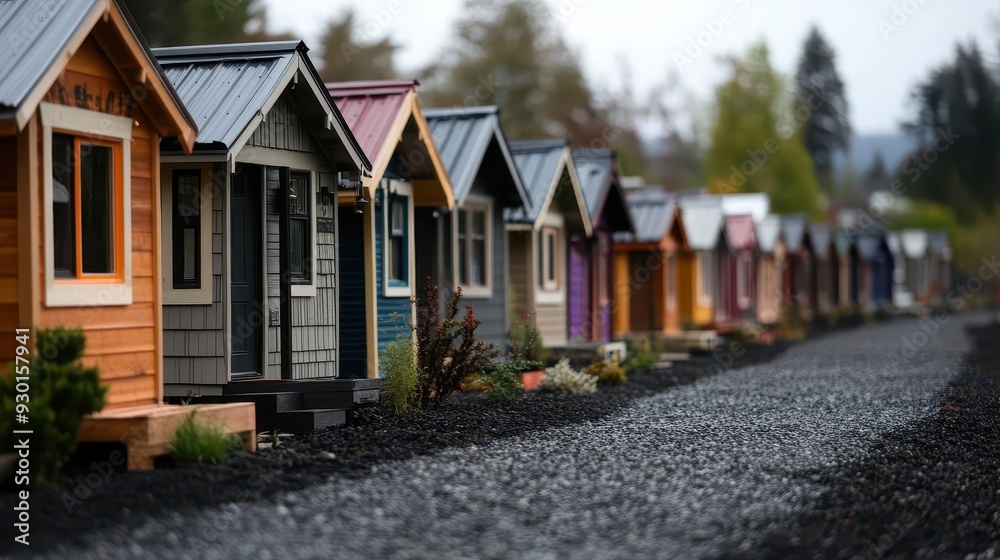 Tiny house villages, vibrant communities, compact living, sustainable ...