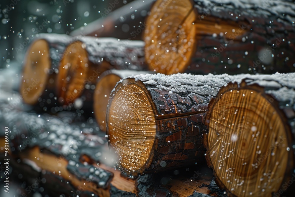 Stunning Sawmill Logs with Unique Patterns, Discover the Beauty of ...