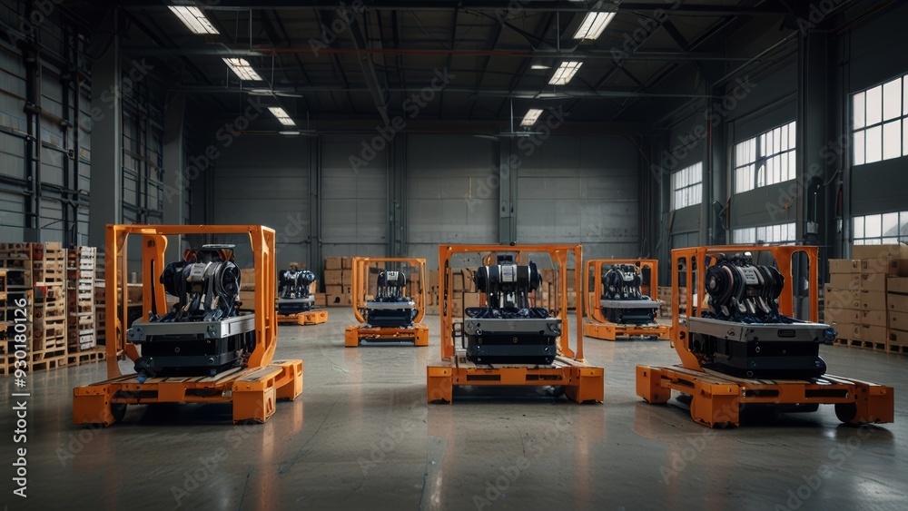 An ultra-modern robotic distribution center for mail and parcels ...