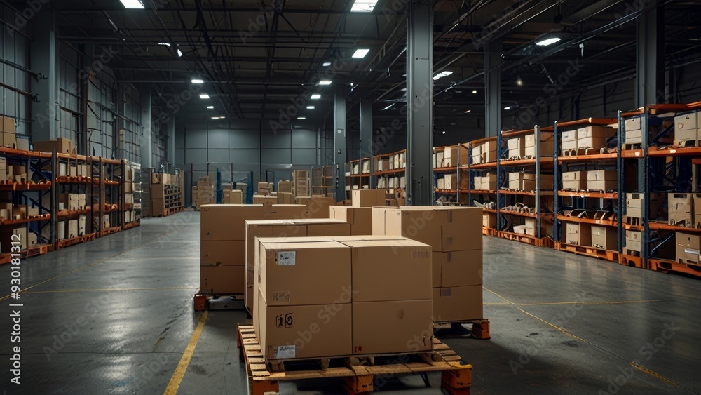 An ultra-modern robotic distribution center for mail and parcels ...