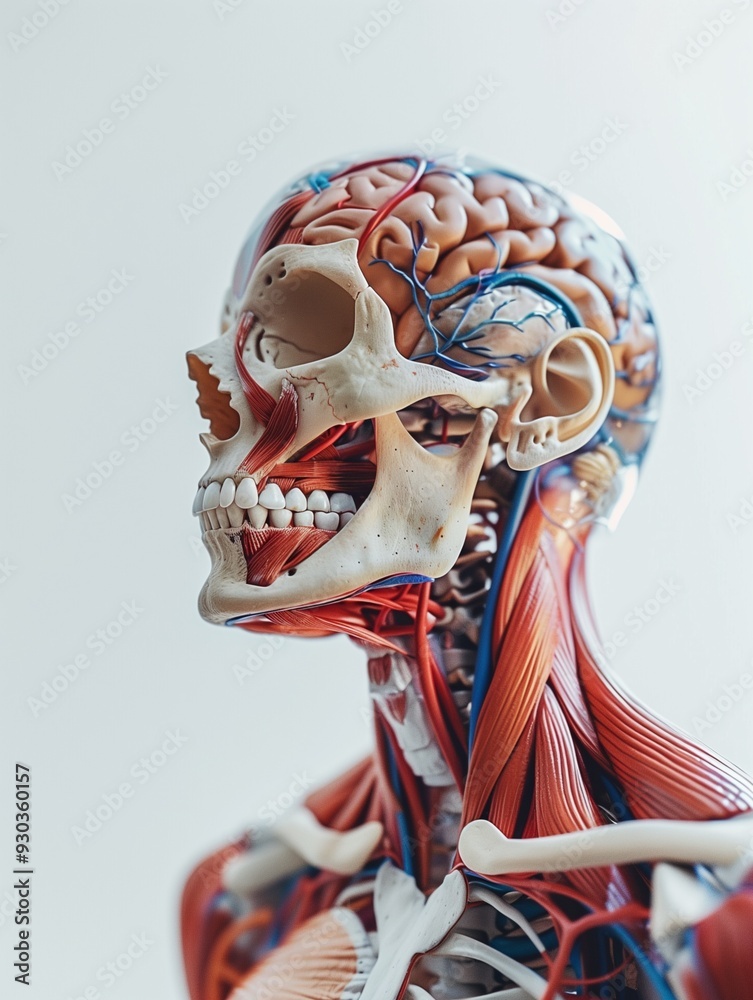 anatomy of the human skull Anatomy body figure human study media for ...