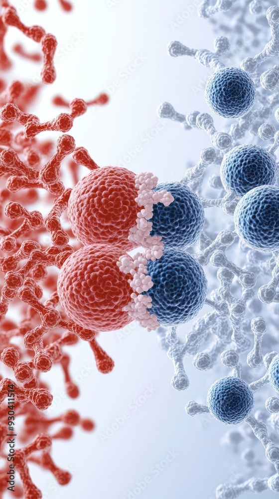 Illustrative comparison of normal colon cells versus metastatic cancer ...