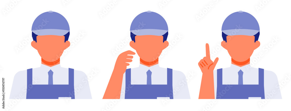 Working man. Concept for Problem Solving. Man cartoon character. People ...