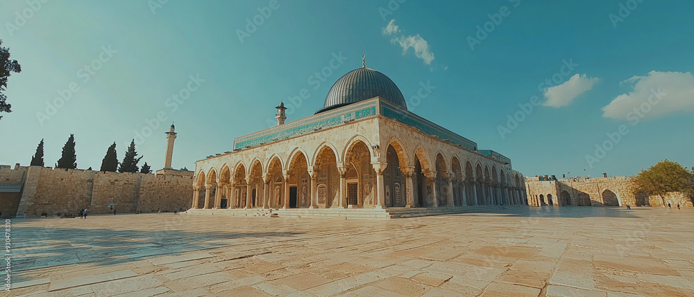 The Al-Aqsa Mosque in Jerusalem is one of the oldest mosques in the ...