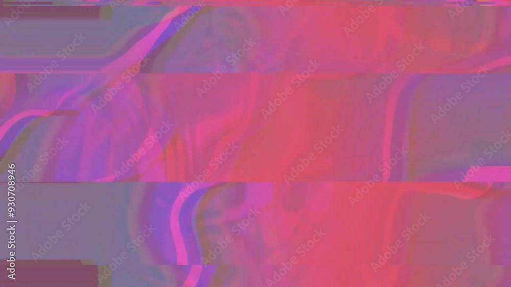 Pink Purple Abstract gradient background, noise, static TV visual ...