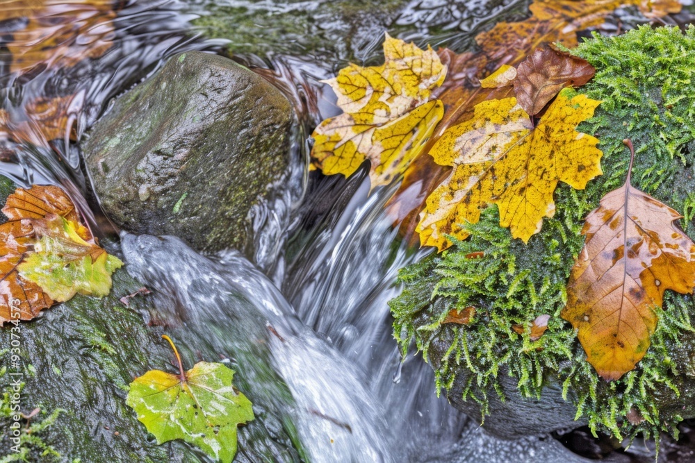 A Photography of Towering Ice Cliffs: The towering ice cliffs of a ...
