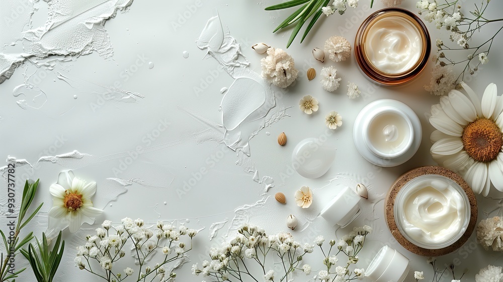 Lotion Application on Facial Skin, depicting the gentle process of ...