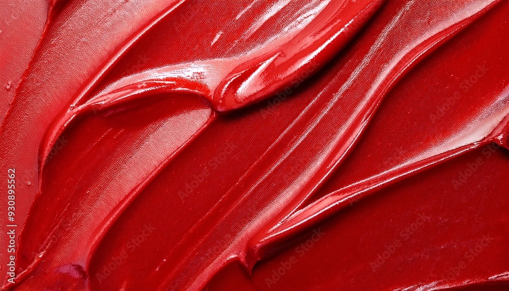 lip gloss red colored smudge background texture Stock Photo | Adobe Stock