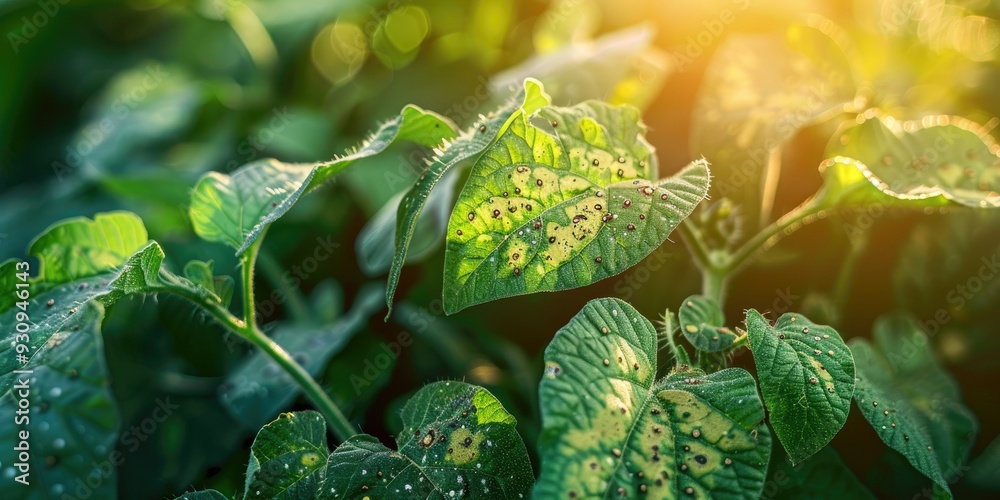Potato Disease Early Blight Caused by Fungal Pathogen Alternaria solani ...