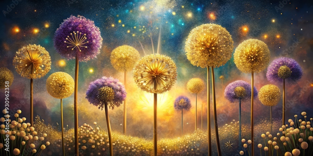 Fantasy ,Elegant and Beautiful Hand Drawn Surrealist Acrylic Painting ...