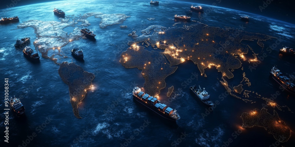 This detailed visual representation illustrates the intricate and ...