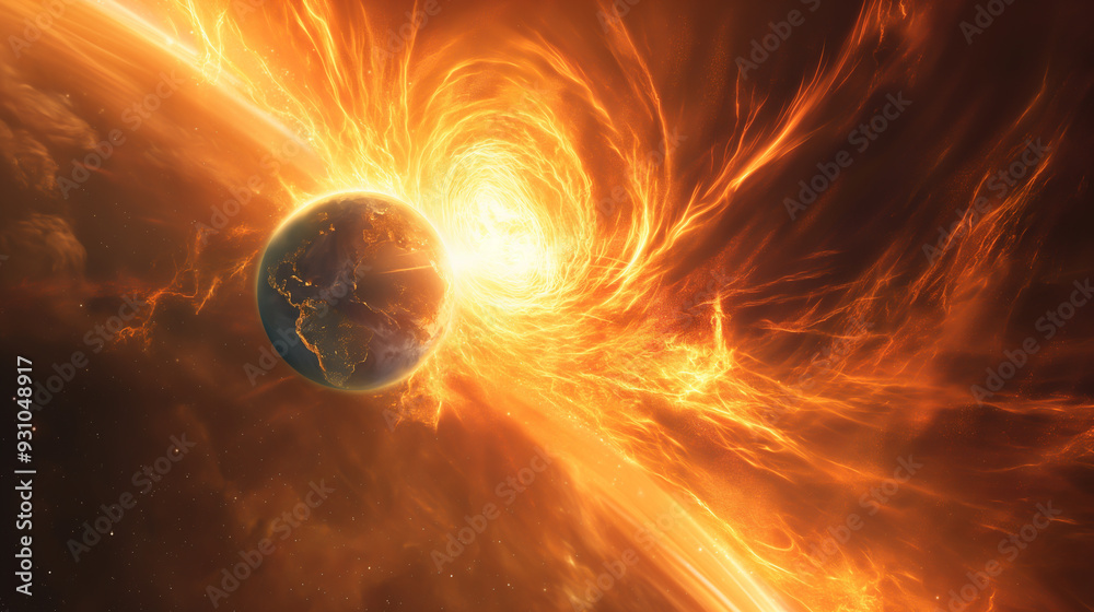 Earth's Rotation: Create an animation or time-lapse that shows the ...