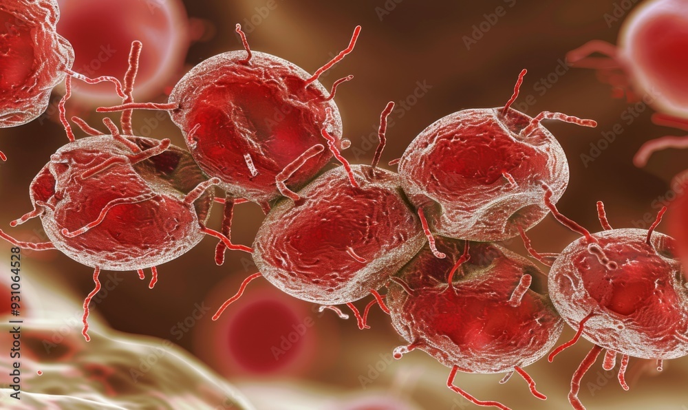 Fragmented RBCs, known as schistocytes, often suggest conditions like ...