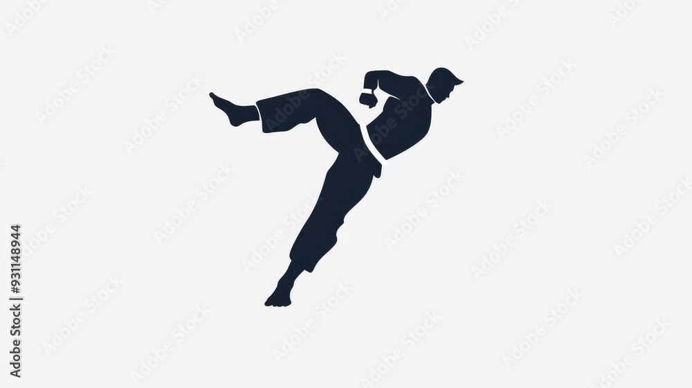 Groin kick groin icon. Simple pictogram of fighting icons for ui and ux ...