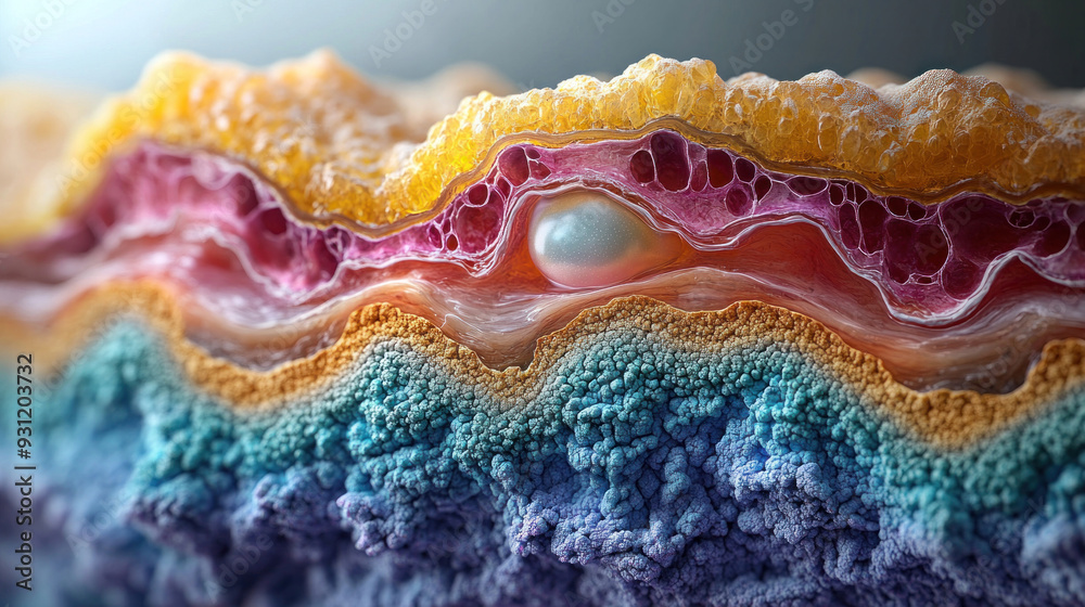 Diagram showing the layers of skin and how blisters form, with a focus ...