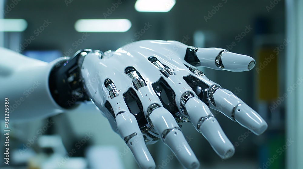 Control systems in bionics, showcasing the precision and responsiveness ...