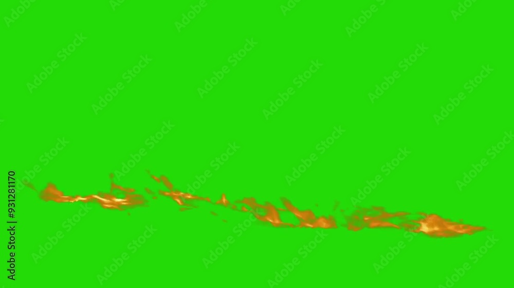 burning flames shows the fire effects with their realistic, glowing ...