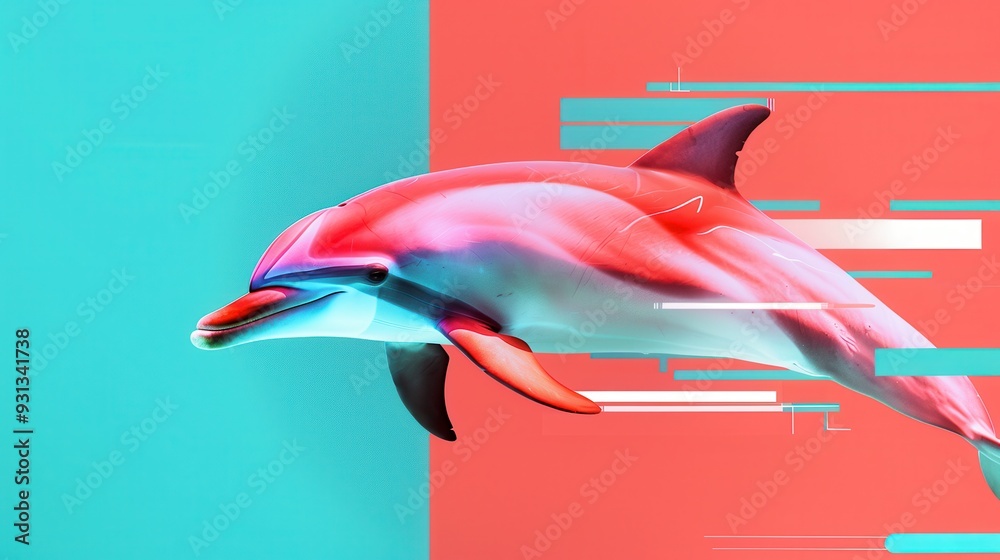Sleek Dolphin Animation, a dynamic visual presentation showcasing the ...