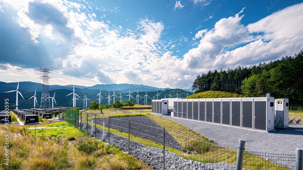 Energy storage technologies, like batteries and pumped hydro, play a ...