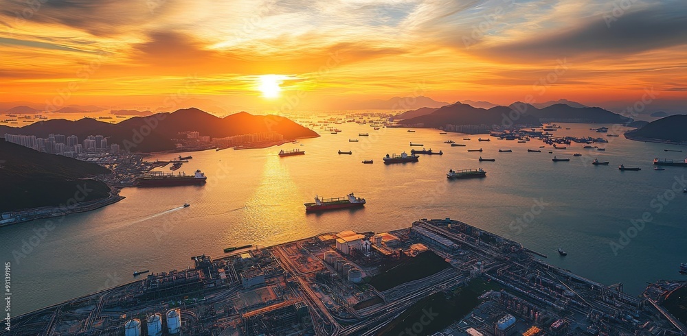 Liquefied natural gas storage and transportation. LNG tank storage, LNG ...