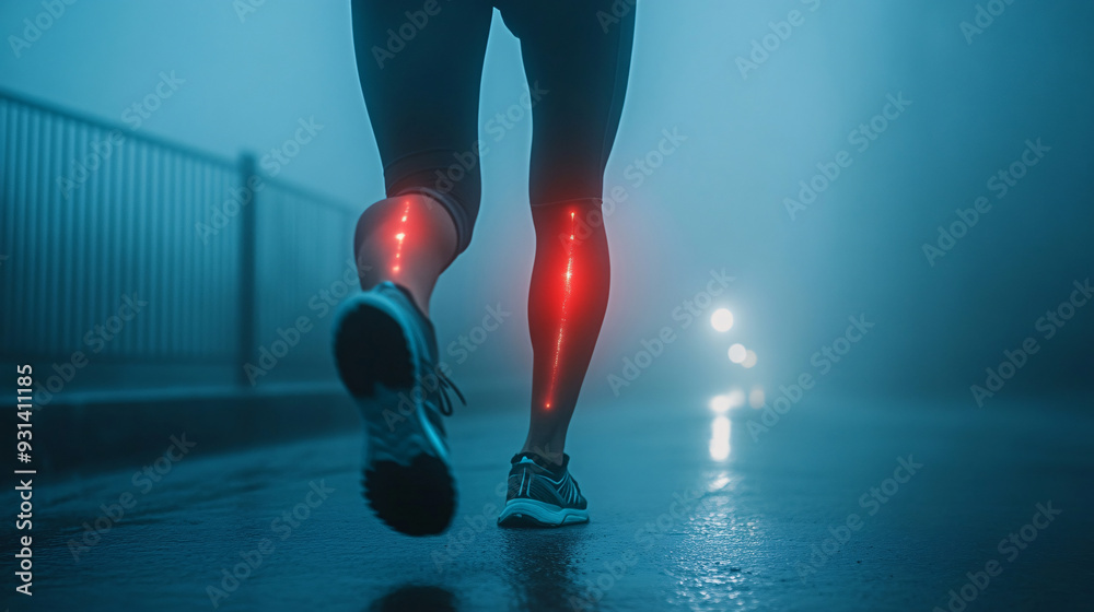 Joint pain, Arthritis and tendon problems. touching nee at pain point ...