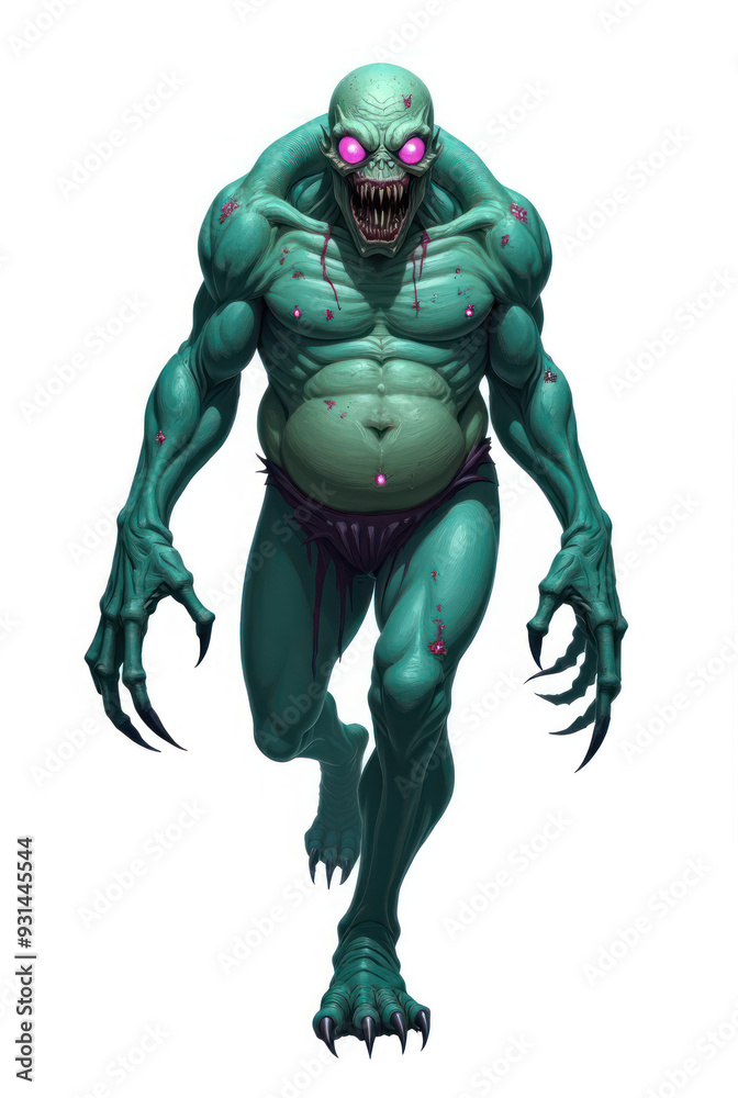 Twisted Mutant Fantasy Character , dark fantasy aesthetic, high-detail ...