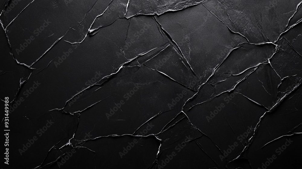 Black paper texture with random white lines and a worn surface Stock ...
