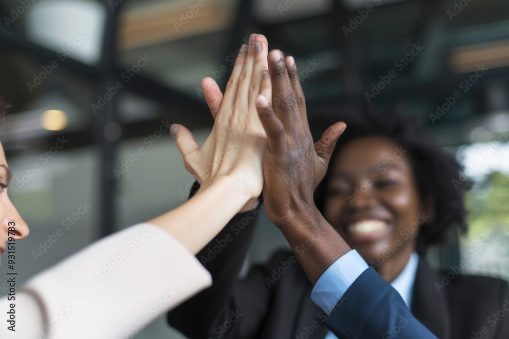 Unity, good teamwork, successful partnership and collaboration concept ...