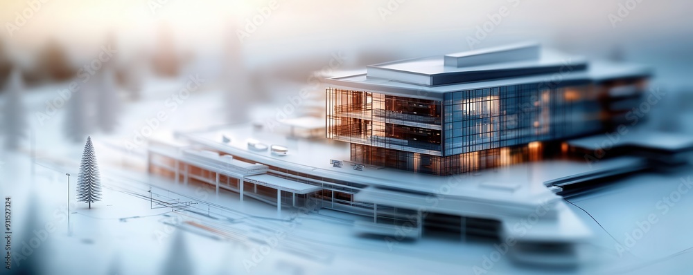 Sketch a digital twin of a large commercial building, monitoring energy ...