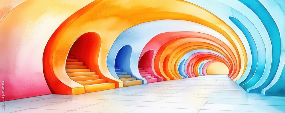 Resistance movement, flat design, front view, underground theme ...