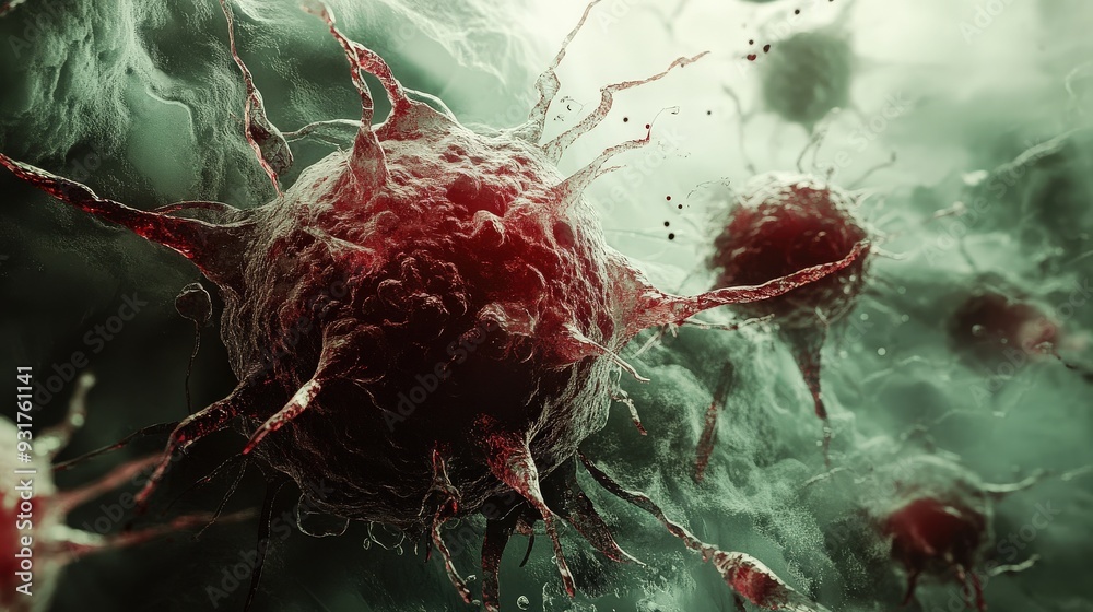 This visual illustrates how chemotherapy is attacking cancerous tumor ...