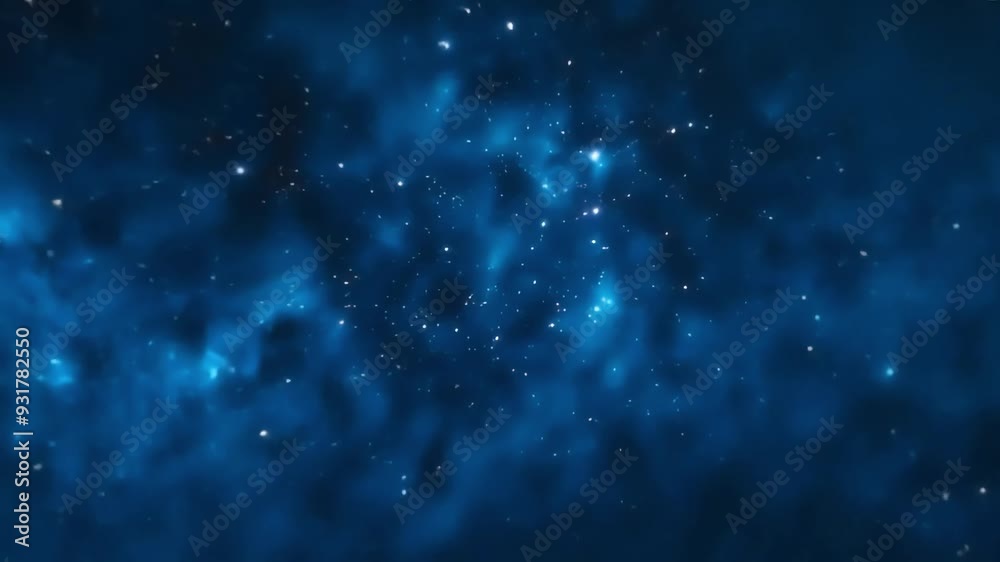 Big Loop Cosmic sky full of stars space , science nebula milky way blue ...